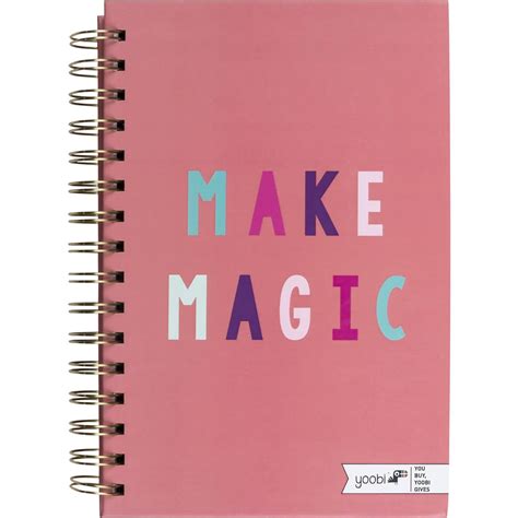Yoobi A5 Spiral Notebook Each Woolworths