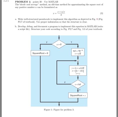 Solved Of PROBLEM Points Use MATLAB The Divide Chegg Com