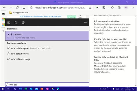 Search Results Are Not Showing On Windows 10 Tabletand It Is Hidden