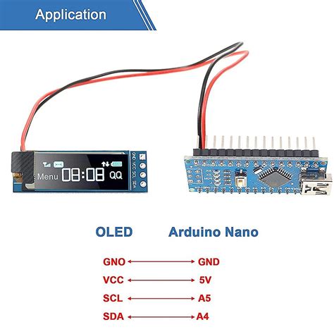 2 pieces i2c display module 0 91 inch i2c oled display module blue i2c