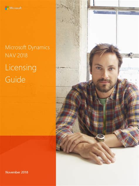 Microsoft Dynamics Nav2018 Licensing Guide Pdf Application Software Subscription Business