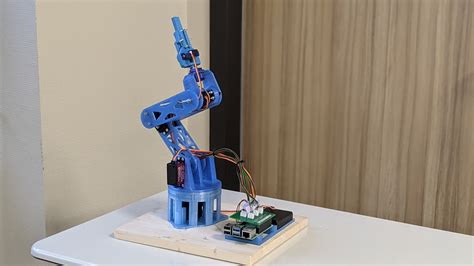 5 Axis Robot Arm By Max Siebenschläfer Download Free Stl Model