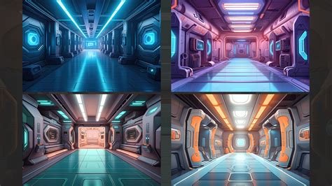 Background Stylized Sci Fi 2