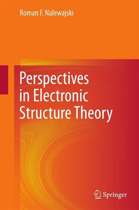 Perspectives In Electronic Structure Theory Premiumjs Store