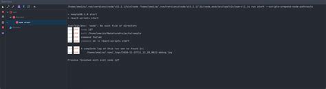 Node No Such File Or Directory Ides Support Intellij Platform Jetbrains