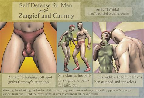 Self Defense Ballbusting Cartoons Cumception