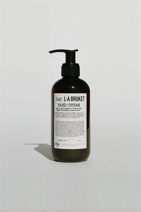La Bruket 라부르켓 핸드 크림 세이지 로즈마리 라벤더 240ml S I Village 에스아이빌리지