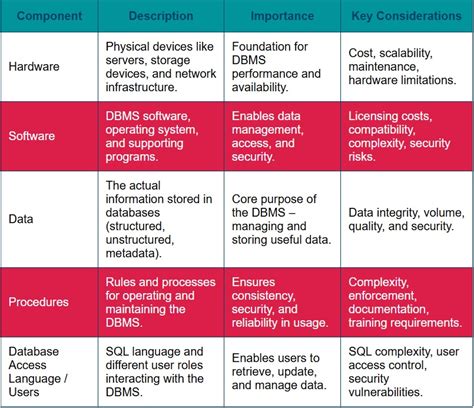 The 5 Main Components Of Database Management Systems