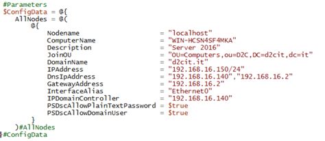 Powershell Dsc Push Configuration Part 2 Add Host To Domain And