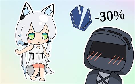 【明日方舟】收到新衣服的迷迭香开心地给博士减防 哔哩哔哩