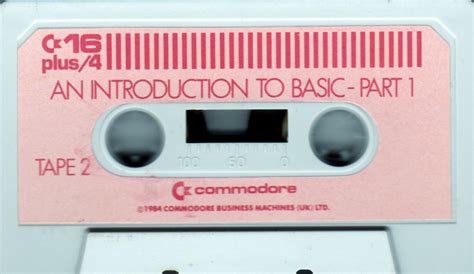 An Introduction To Basic Part 1 Tape 2 Software Game Computing