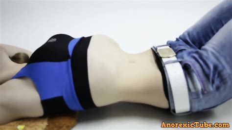 Girl Doing Belly Roll