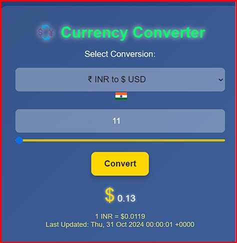 CODE FOR INR TO USD CURRENCY CONVERTER HMTL CSS AND JS MacroNepal