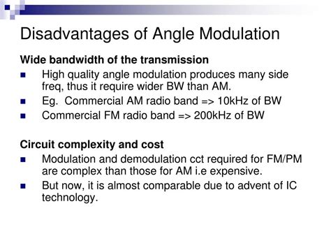 Ppt Communication System Eeeb453 Chapter 3 Iii Angle Modulation