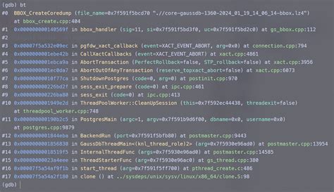 线程池模式下使用postgresfdw宕机 · Issue I8xgoc · Opengaussopengauss Server