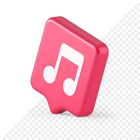 Premium Psd Music Note Audio Sound Button Audio Sound Listening