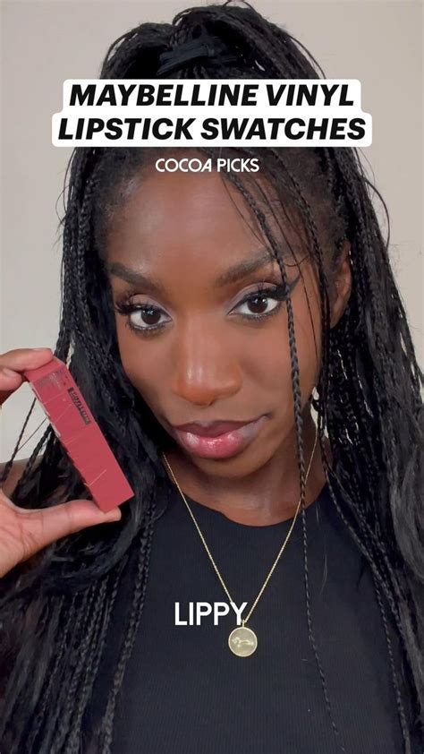 Maybelline Vinyl Lipstick Swatches Face Contouring Maybelline