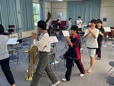 【吹奏楽部】夏合宿を行いました！部活動 正則高等学校