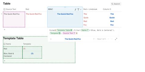 text formatting in a formula coda maker community