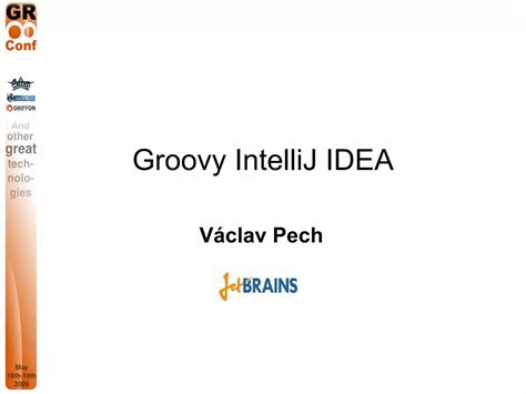 Groovy In Intellij Idea Ppt Programming Languages Computing