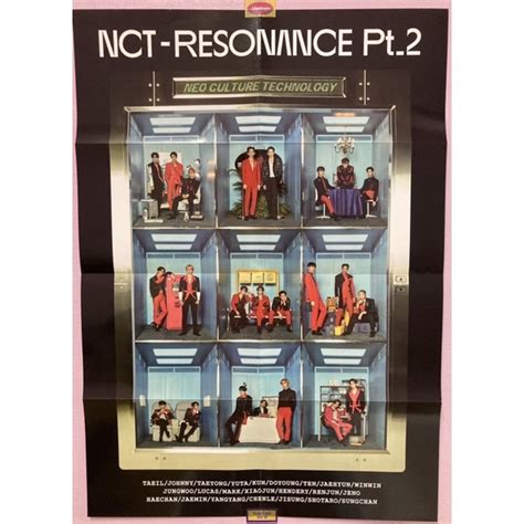 Nct2020 Resonance Pt2官方專輯海報 Nct127nctdreamwayv 蝦皮購物