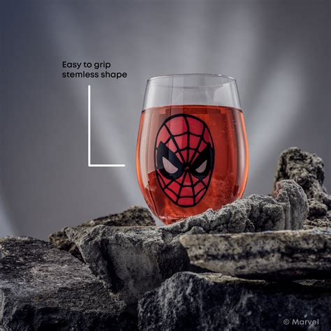 Marvel Heroes Stemless Drinking Glasses Joyjolt