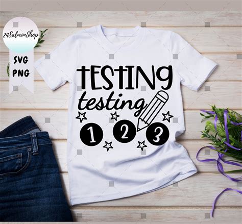 Testing Day SVG PNG Testing Testing Exam Teacher Svg Etsy