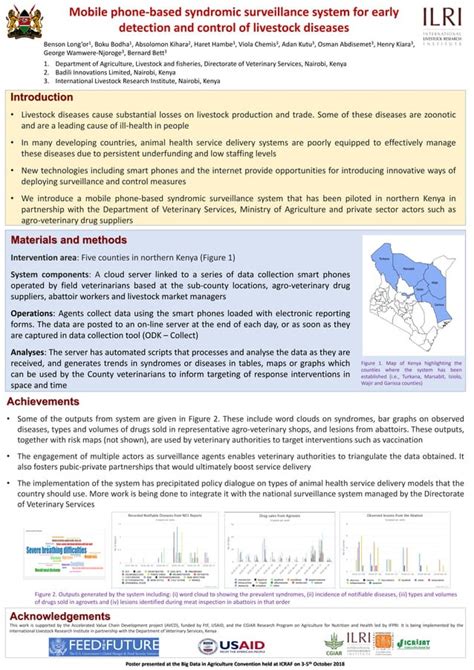Mobile Phone Based Syndromic Surveillance System For Early Detection And Control Of Livestock