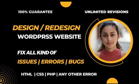 Design Clone Or Fix Wordpress Website Issues Error Bugs By Nenosol