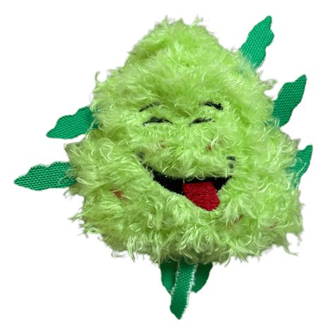 Dropship My Name Is Bud Jr Funny Catnip Weed Nug Cat Toy Cute Stuffed