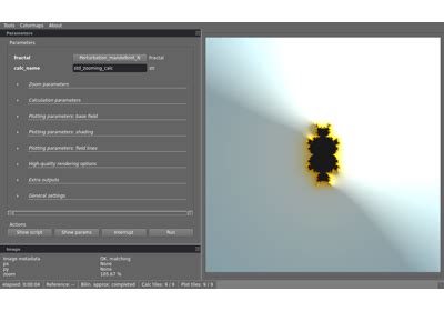 GUI Mode Arbitrary Precision Implementations Fractalshades 1 1 0