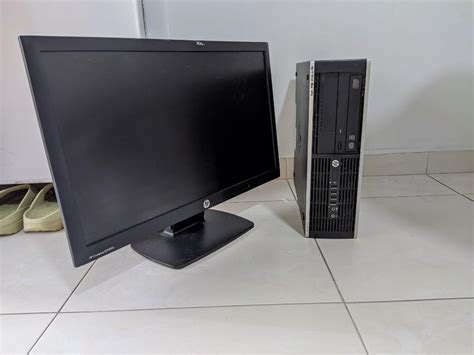 HP Monitor And CPU Spoilt Computers Tech Desktops On Carousell