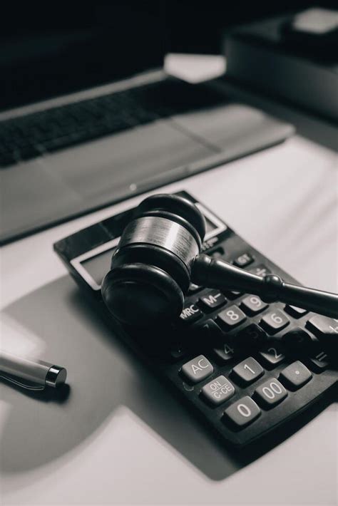 Image De Du Juge Marteau Balance Dame De Justice Loi Livre Portable