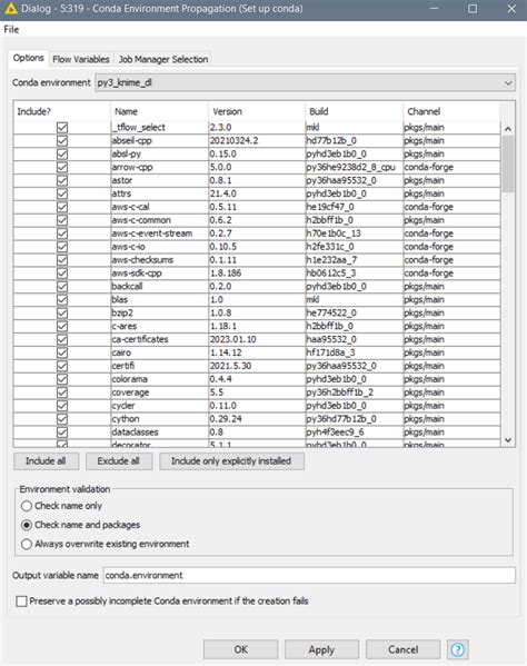 Conda Environment Propagation Do Not Work On Server Knime Server Knime Community Forum