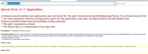 Javascript Configuration Error In Jss Sitecore Quick Start For