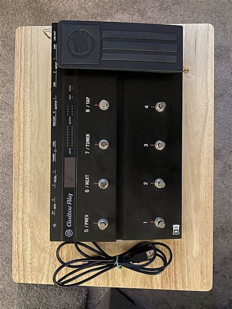 Native Instruments Guitar Rig 3 Foot Controller Black Reverb