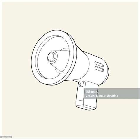 메가폰 스피커 또는 라우드 스피커 불혼 벡터 마케팅 시간 개념 Isometric 3d 모형 3차원 형태에 대한 스톡 벡터 아트 및 기타 이미지 Istock