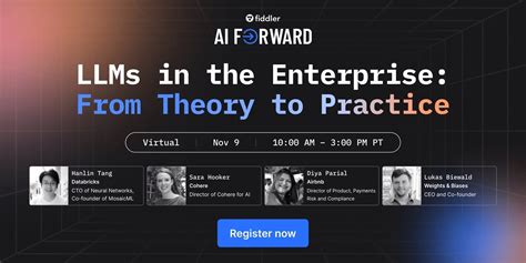 News Ai Forward 2023 Llms In The Enterprise From Theory To Practice Rdataphoenix