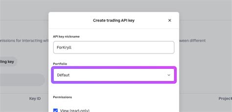 How To Add Your Coinbase API Key To Your Kryll Account