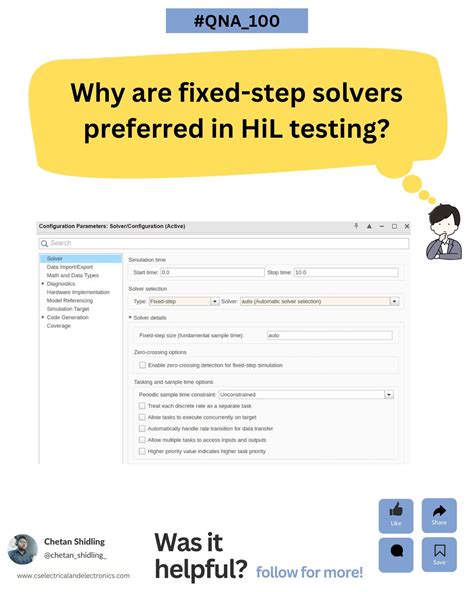 Simulink Hiltesting Embeddedsystems Controlsystems Fixedstepsolvers Chetan Shidling