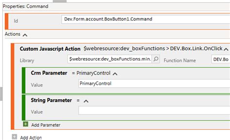 Dynamics 365 Javascript Enabled Button For Using Kingswaysoft