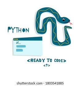 Python Code Language Sign Programming Coding Stock Vector Royalty Free