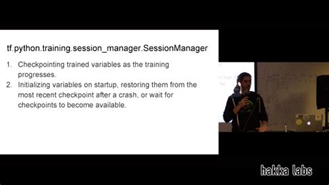 Distributed Tensorflow Design Patterns And Best Practices Youtube