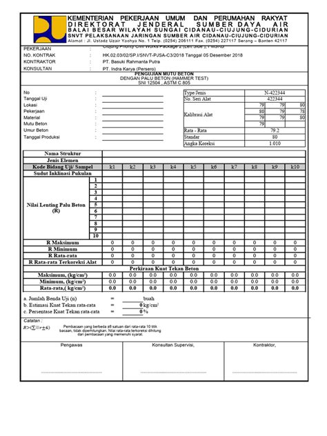 Format Hammer Test Pdf