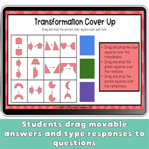 Transformations Activities For Google Slides