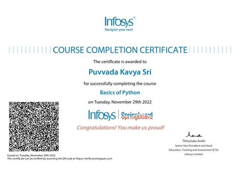 Kavya Sri On Linkedin Python Pythonprogramming Infosysspringboard Basicsofpython Learning