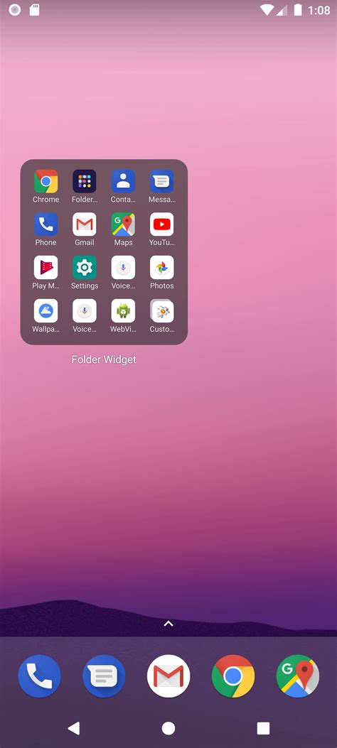 Folder Widget Will Support Custom Folder Grid Size U Folderwidget