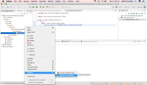 Solution Framework Devops Continuous Integration Selenium And Cucumber Using Maven In Jenkins