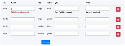 Dynamic Fields Are Not Becoming Required In Jquery Validation Stack