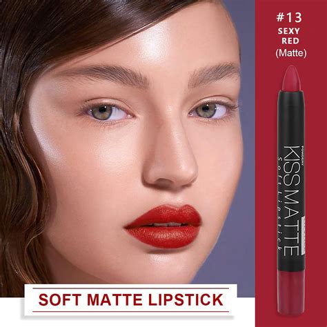 Jungdeepe Lipstick Color Rotatable Lipstick Pen Color Display Lip Color